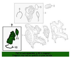 276-200-01-56 - Engine Coolant Inlet Flange AutoNation Parts