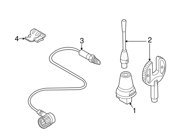 Genuine BMW 84-50-6-907-085 | Antenna Assembly | FREE Shipping on Most ...