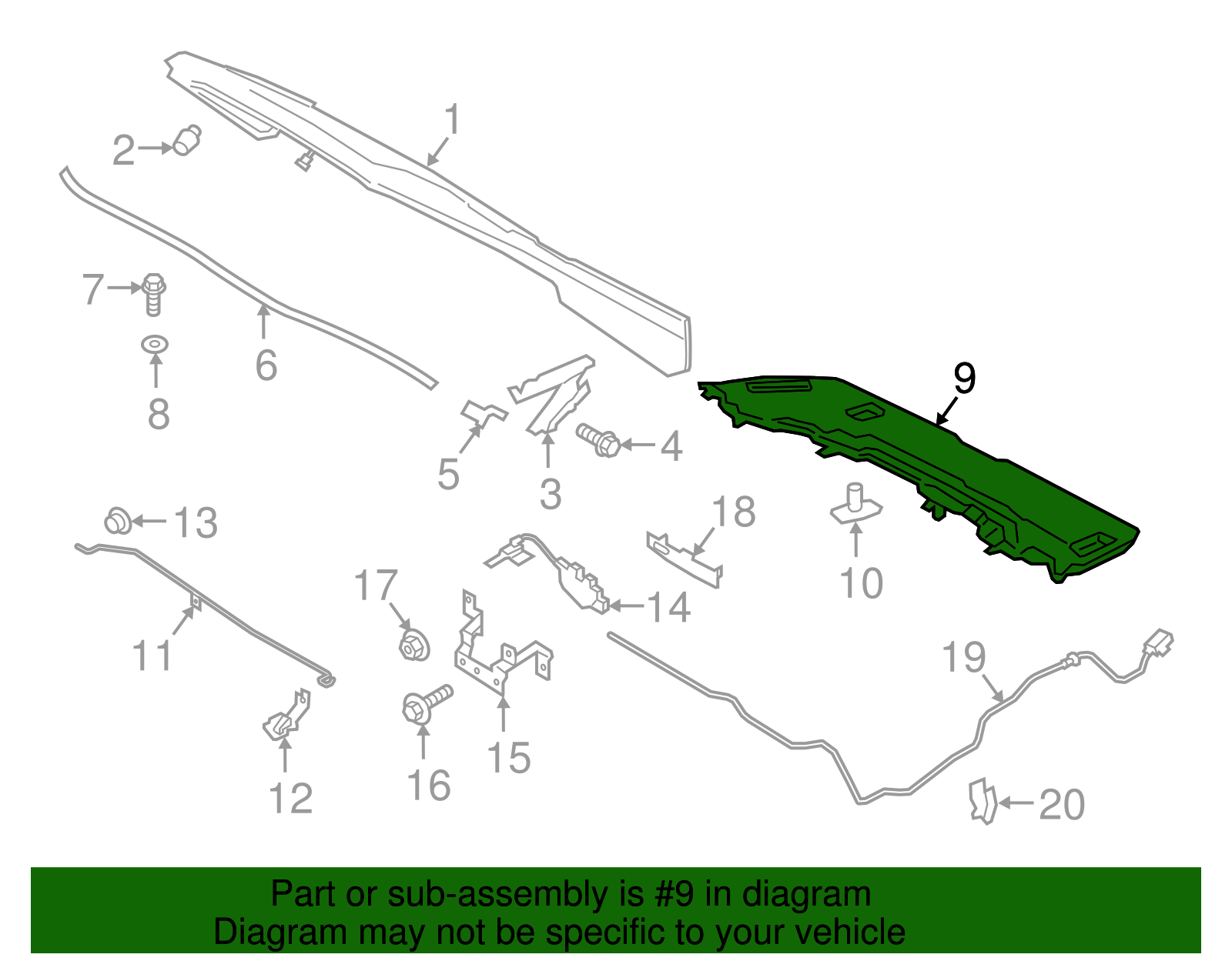 2018-2022 Ford EcoSport Insulator GN1Z-16738-B | OEM Parts Online
