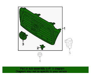 2005-2010 Toyota Tacoma Grille 5310004390 | AutoNationParts.com