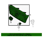 53100-04420 - Grille - 2011 Toyota Tacoma | OEM Genuine Parts