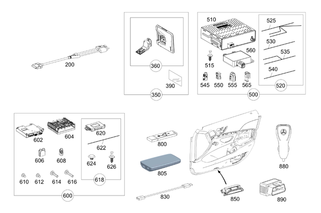 2013-2020 Mercedes-Benz Plug Housing 056-545-31-28 | Mercedes-Benz Parts