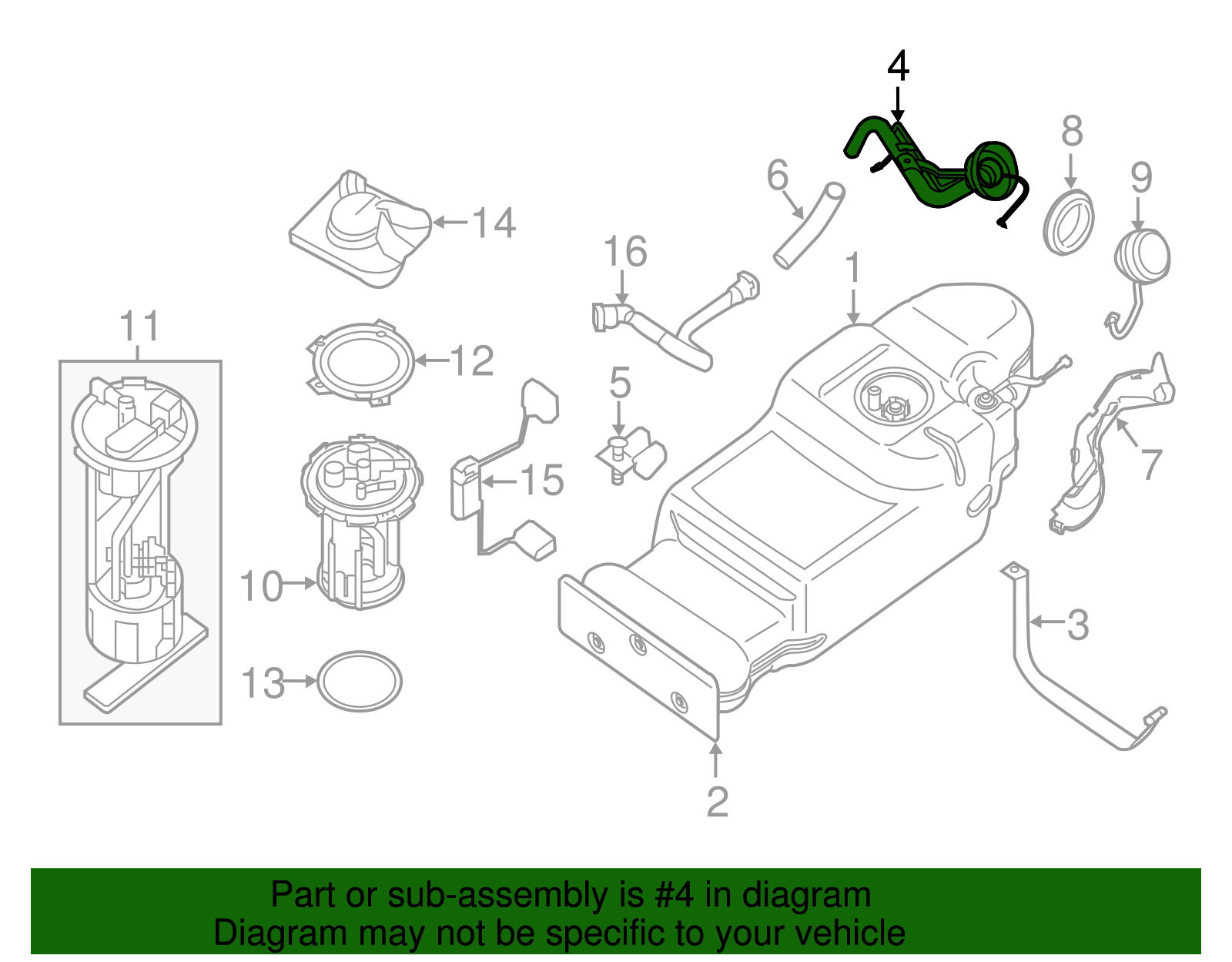 2005-2012 Nissan Frontier Filler Tube 17221-EB000 | Temecula Nissan Parts