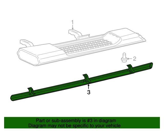 2018-2023 Jeep Wrangler Side Sill - Driver's Side (LH) 68292913AE ...