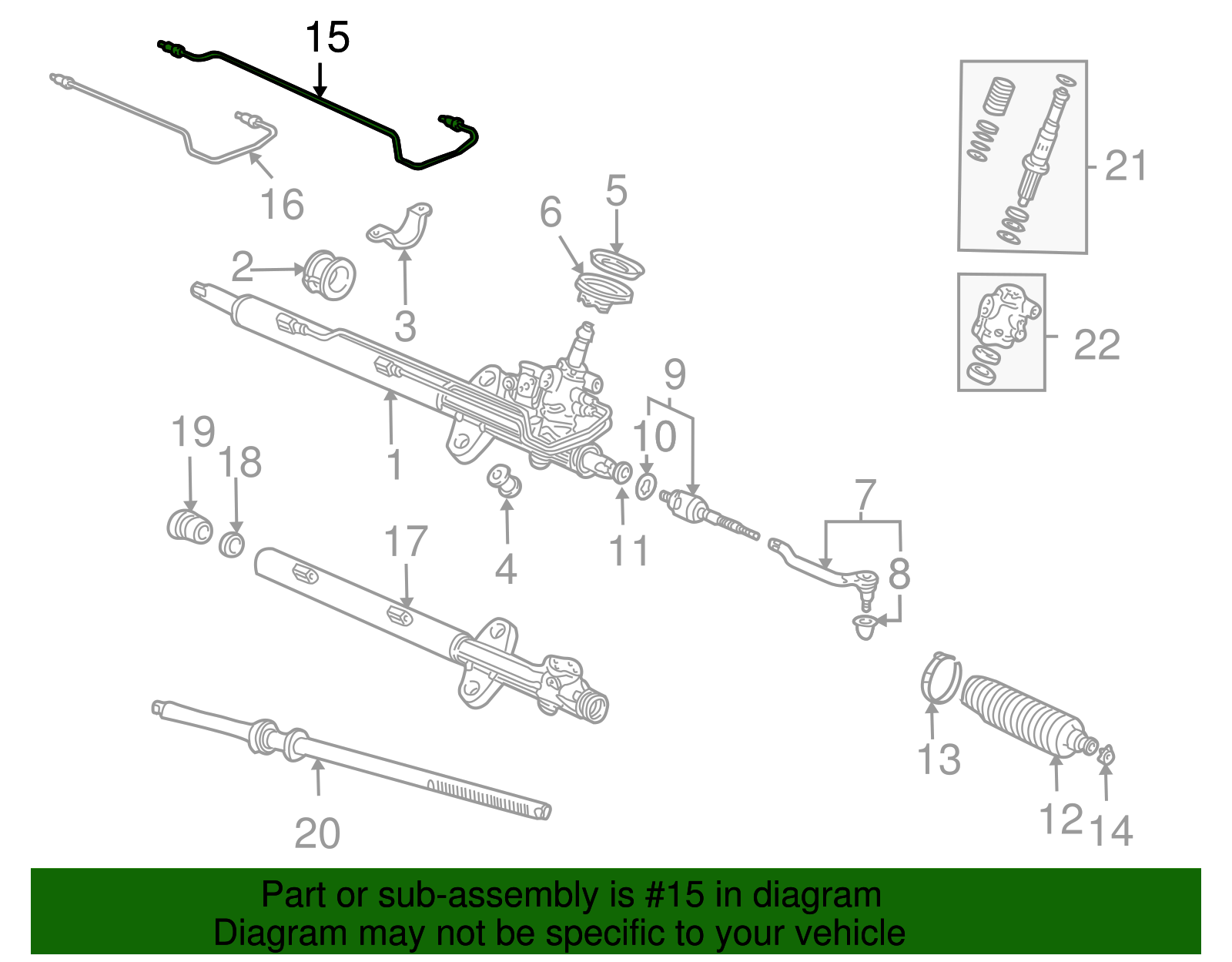 53670-S9V-A01 - Line 2003-2014 Honda | Honda Parts Online