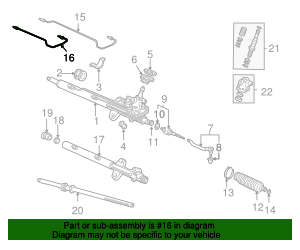 53671-S9V-A01 - Line 2003-2014 Honda | Honda Parts Online