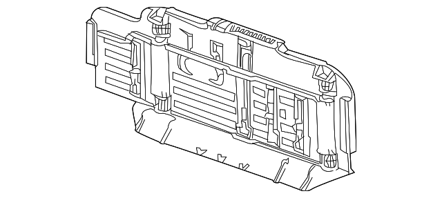 2012-2017 Buick Verano Fuel Tank Baffle 13348318 | OEM GM Parts