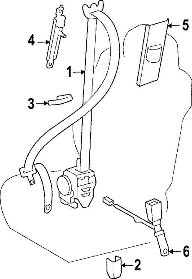 73220-0C161-C0 - Retractor Assembly - 2022-2024 Toyota | OEM Genuine ...