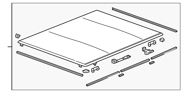 2014-2018 GM Truck Bed Lid 84023758 | TascaParts.com