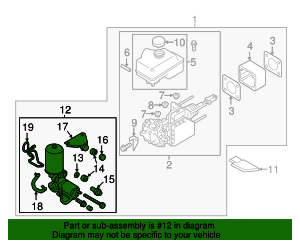 2017-2024 Nissan Booster Assembly 47210-1LA0A | Ziegler Nissan of ...