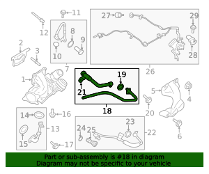 2016-2019 Ford Explorer Water Inlet Tube GB5Z-8A520-B | Blue Springs Ford