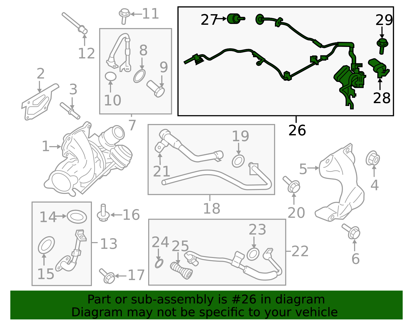 GB5Z-9S468-A - Vacuum Hose 2016-2019 Ford Explorer | AutoNation Parts
