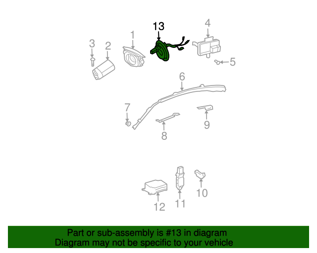 000-464-05-18 - Clock Spring 2003-2005 Mercedes-Benz | Mercedes-Benz ...