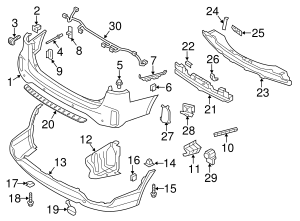 2014-2015 Kia Sorento OEM NEW 14-15 Kia Sorento Right Lower Bracket ...