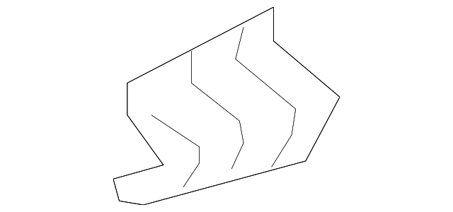 86672-2P500 - Bumper Cover Side Bracket 2014-2015 Kia Sorento | Kia ...