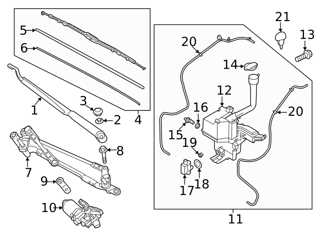 98610-P2600 - Reservoir Assembly 2021-2024 Kia Sorento | Kia.Parts Store