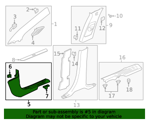 84736264 GM Cowl Trim | GM Parts Store