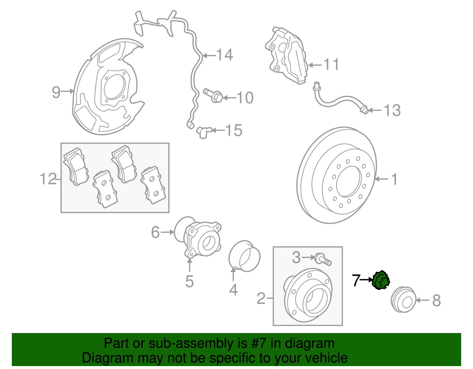 2007-2025 Toyota Nut 90179-32007 | Toyota Parts Center