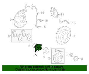 43570-0C010 - Wheel Bearing 2007-2022 Toyota | AutoNationParts.com