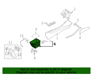 2021-2023 Kia K5 Storage Box 84680-L3AW0 | OEM Parts Online