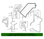4M0-955-405-B-1P9 - Wiper Arm Assembly 2017-2024 Audi | Audi OEM Parts