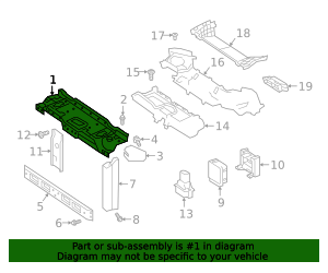 2019-2023 Mercedes-Benz Radiator Support Tie Bar 463-620-26-00-64 ...