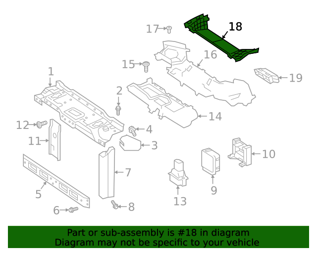 463-500-65-02 - Cover 2019-2023 Mercedes-Benz | Mercedes-Benz USA Parts