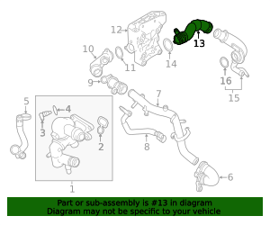 2020-2023 Land Rover By-Pass Pipe LR184620 | OEM Parts Online