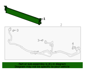 84342541 - Transmission Fluid Auxiliary Cooler 2021-2023 GM ...