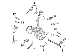 204-470-91-01 - Fuel Tank 2008-2017 Mercedes-Benz | Mercedes-Benz USA Parts