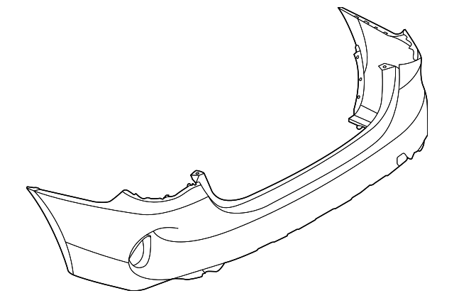 Genuine BMW 51-12-9-850-244 | Bumper Cover | FREE Shipping on Most ...