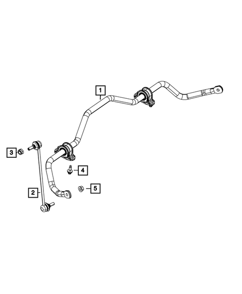 Front Stabilizer Bar for 2013 Fiat 500 | Mopar.com National eStore