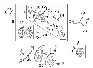 58950-S9300 - ABS Sensor - 2020-2022 Hyundai Palisade | World OEM Parts ...