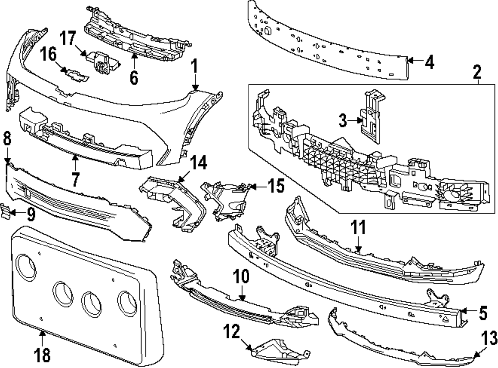 2024-2025 Chevrolet Equinox EV Absorber 85132461 | QuirkParts