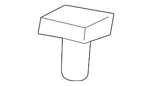 2012-2021 Mopar Cowl Grille Fastener 6508563AA | TascaParts.com