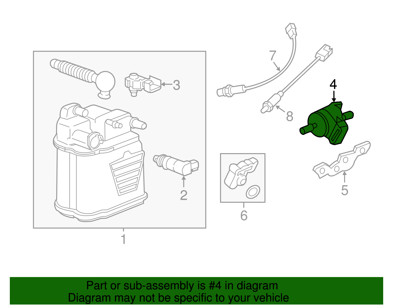GM 28289971 Vapor Canister Purge Valve | Genuine GM & AC Delco OEM ...