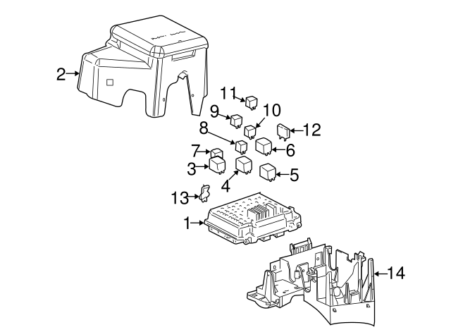 1999-2020 GM Multi-Purpose Relay 12135194 | OEM Parts Online