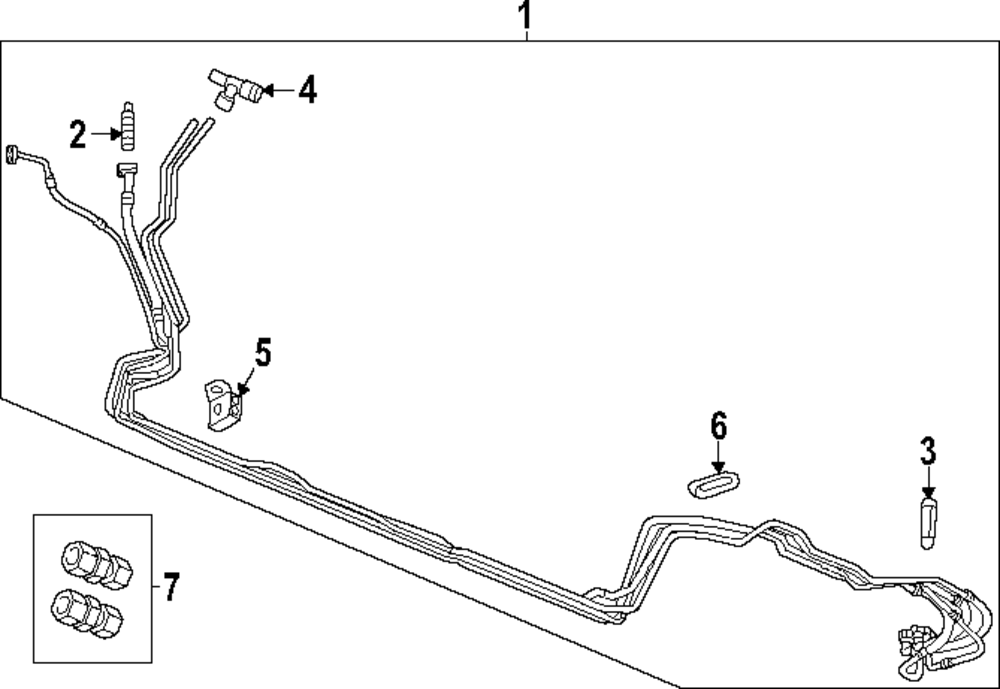 2015-2020 GM 5/8-Inch Air Conditioning Evaporator Tube Fitting 19188253 ...
