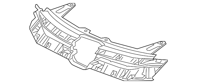 2015-2016 Honda CR-V Base, Front Grille (Upper) 71121-T1W-A01 | OEM ...