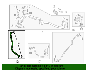 Genuine Suction Hose for 2016-2025 Volvo | Part# 32226736 | Over 30% ...