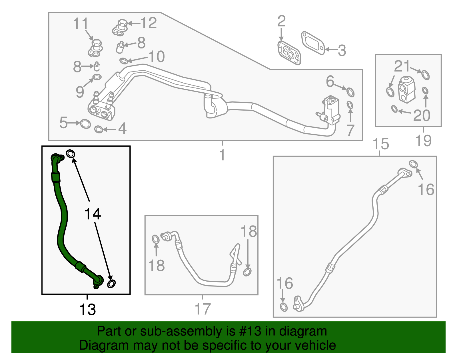 2016-2025 Volvo Suction Hose 32226736 | TascaParts.com