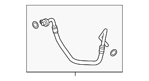 2016-2020 Volvo A/C Refrigerant Discharge Hose 31369331 | TascaParts.com
