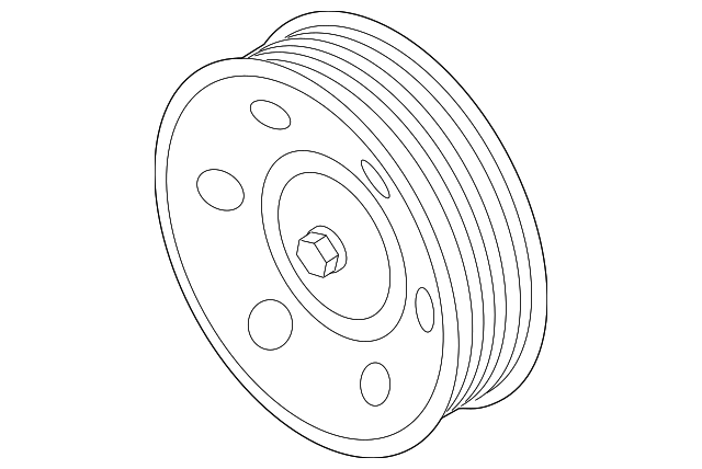 2003-2024 Mopar Pulley 68000833AD | Mopar Parts Canada