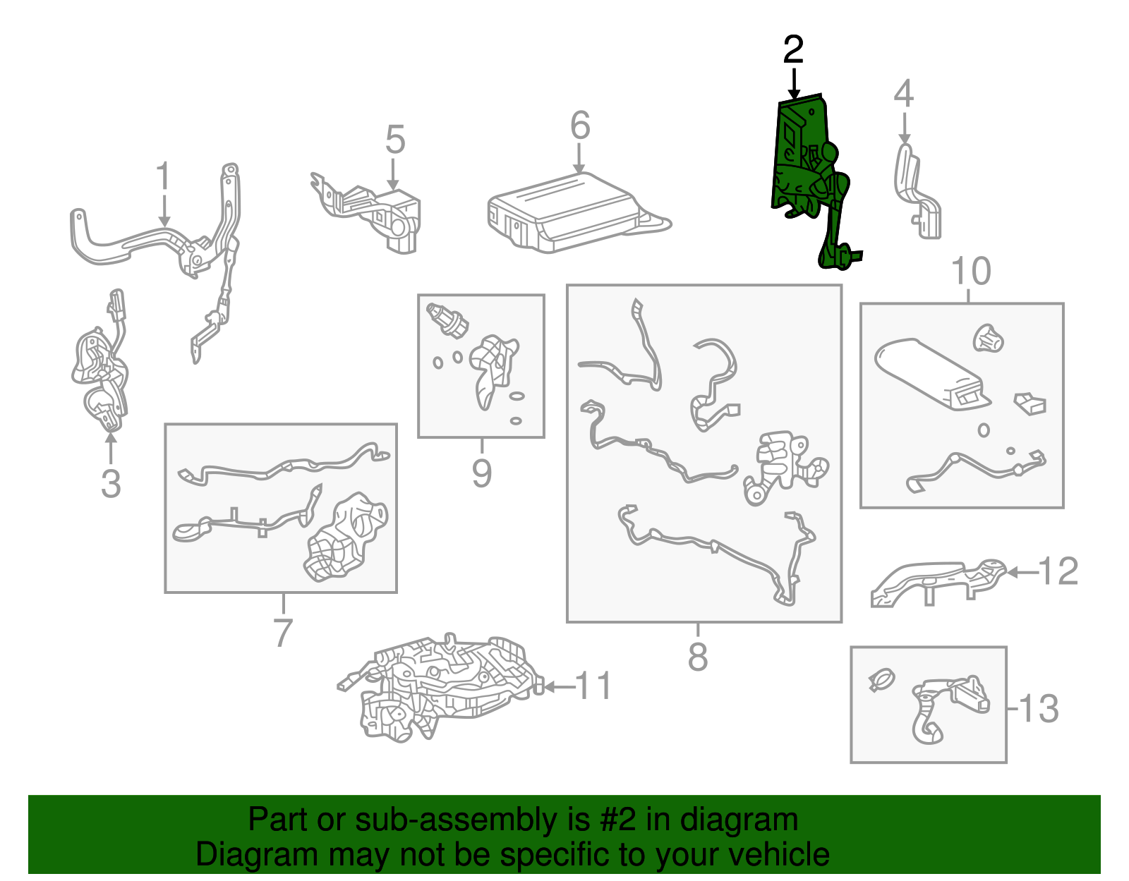 89408-11010 - 2018-2024 Lexus - Height Sensor | My L Parts