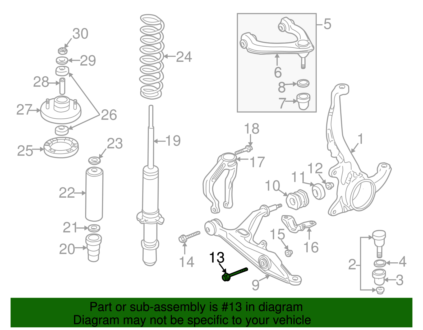 90183-SH3-000 - 1997-2001 Honda CR-V - Bolt Flange (12X115) | Honda ...