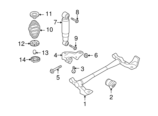 2008-2022 GM Rear Axle Bump Stop 90538493 GM | GMPartsDirect.com