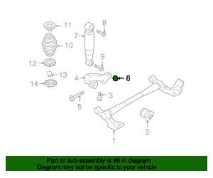 2008-2024 GM Multi-Purpose Nut 11546593 | Auto Parts Express
