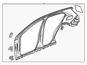 2019-2023 Cadillac XT4 Uniside Assembly - Driver's Side (LH) 84697071 ...