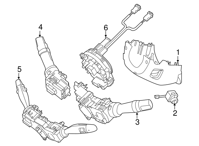 2016-2019 Kia Combination Switch 93400-D4700 | OEM Parts Online