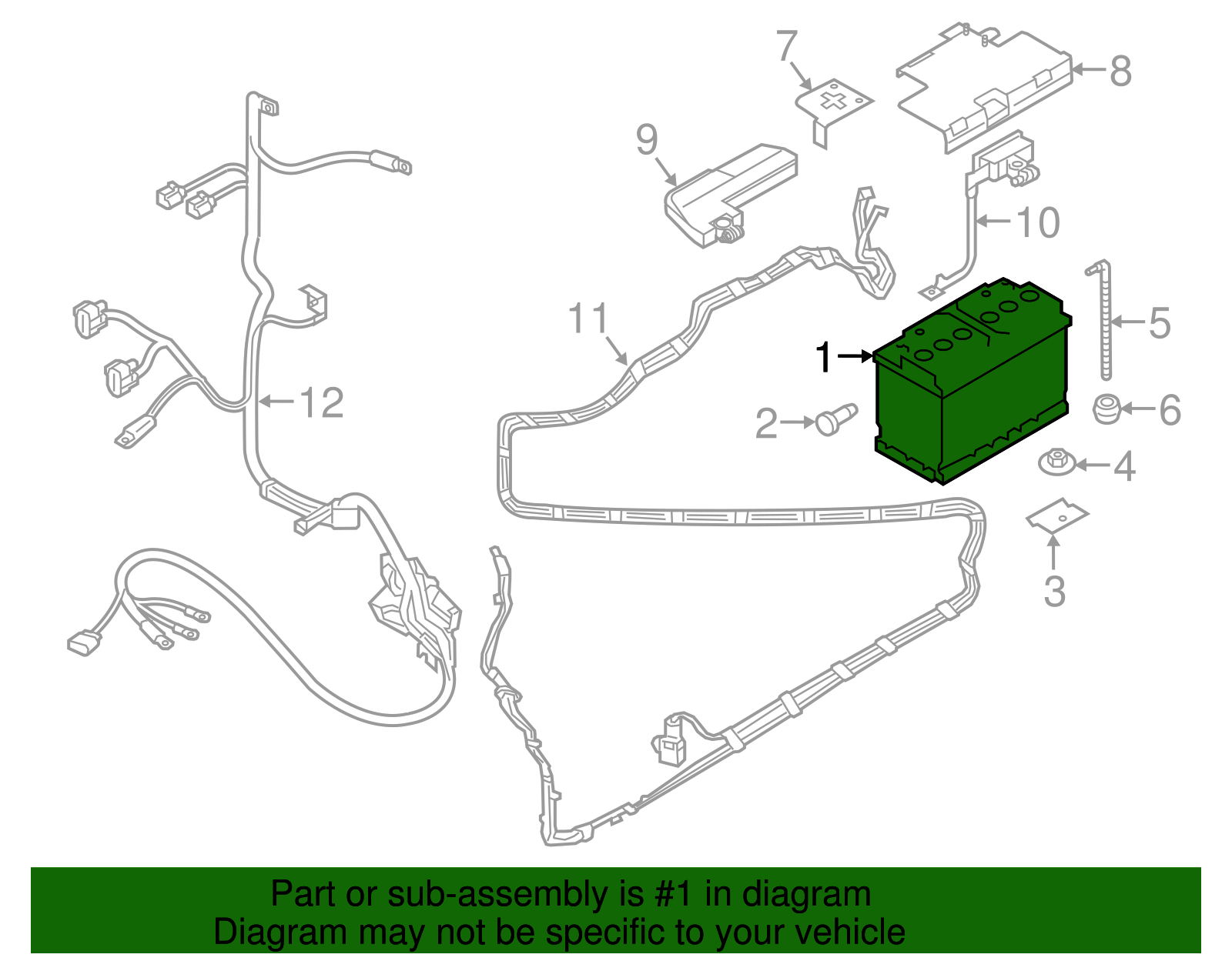 Genuine Audi 000-915-089-K-DSP | Battery | FREE Shipping on Most Orders ...